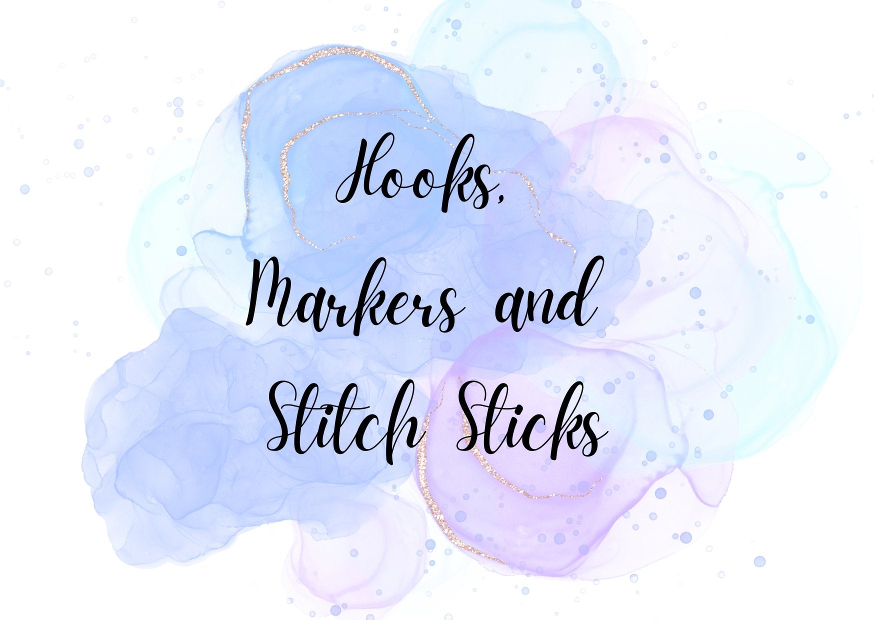 Hooks, Stitch Sticks and Stitch markers – Paige's Crochet