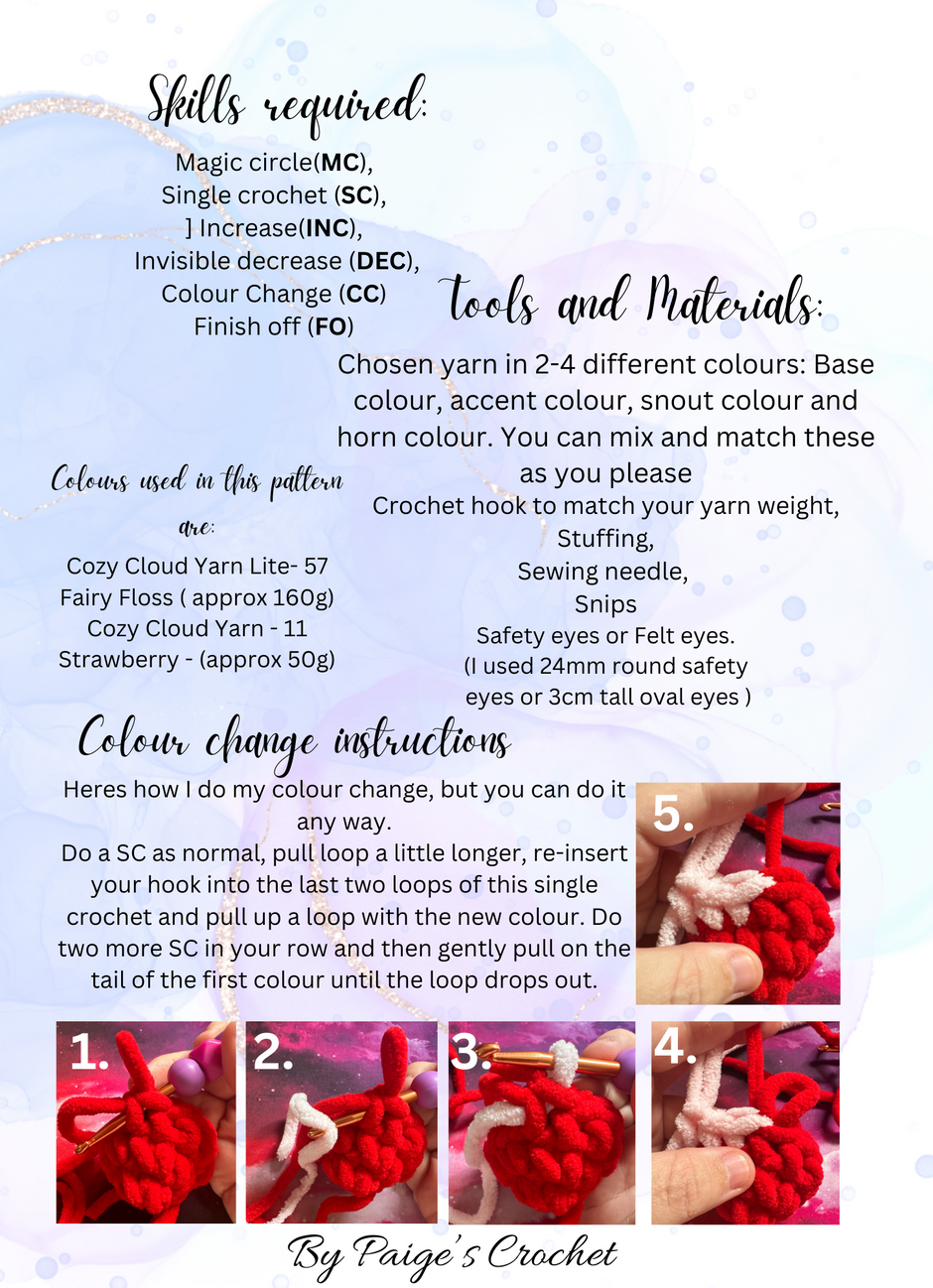 Crochet Patterns – Paige's Crochet